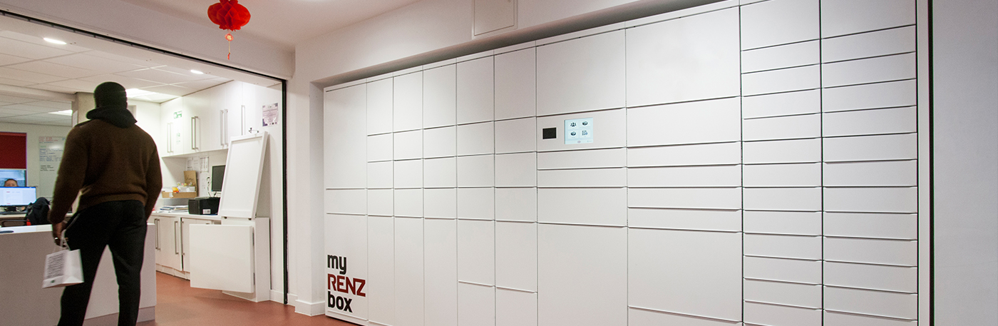 myRENZbox Modula Parcel Box - ParcelBoxes.co.uk